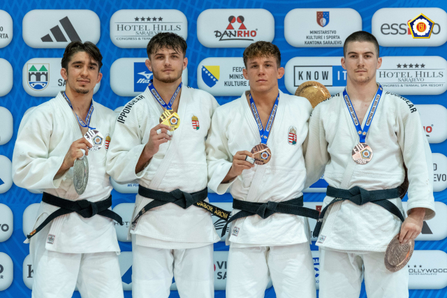 Magyar Judo szövetség - Gábor Áron Európa-kupa győztes